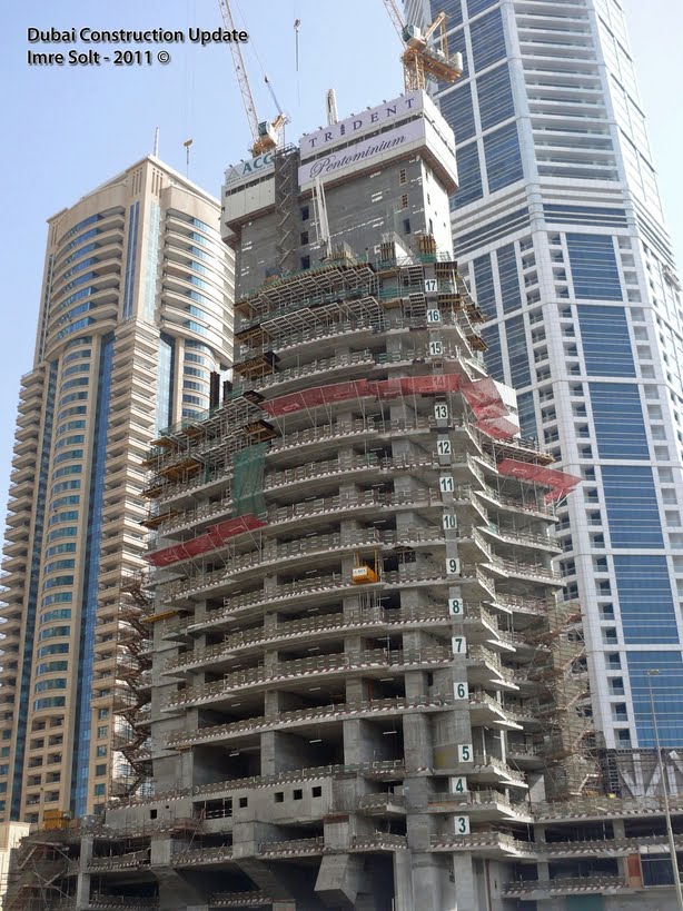 Dubai Constructions Update by Imre Solt: Pentominium photos,Dubai ...