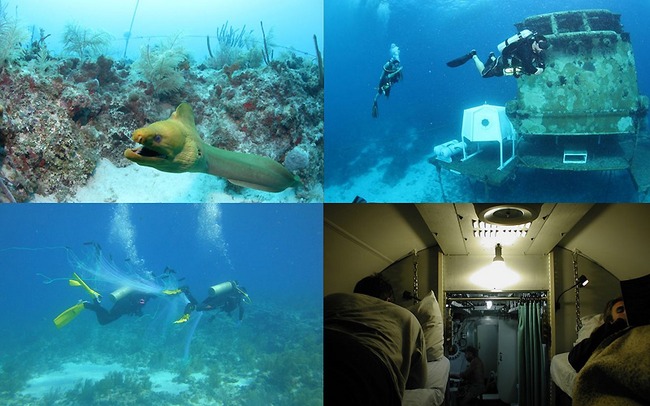 topworth: The First Manned underwater laboratory "Aquarius"