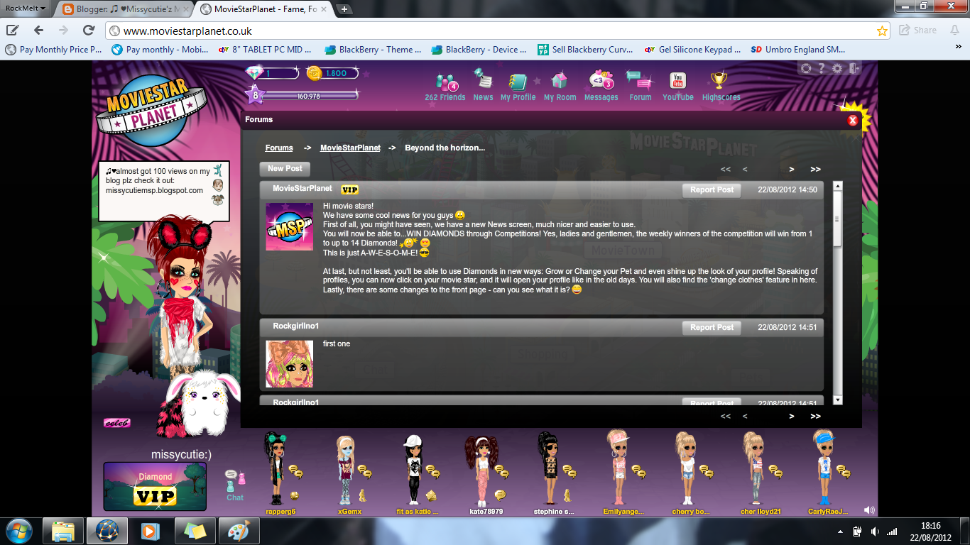 ♥Missycutie'z Msp bLoG..♫ ♥: August 2012