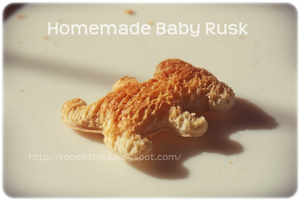 Homemade Baby Rusk - Inspirasi Roti Kering Cicah Kopi | Cara Penyediaan ...