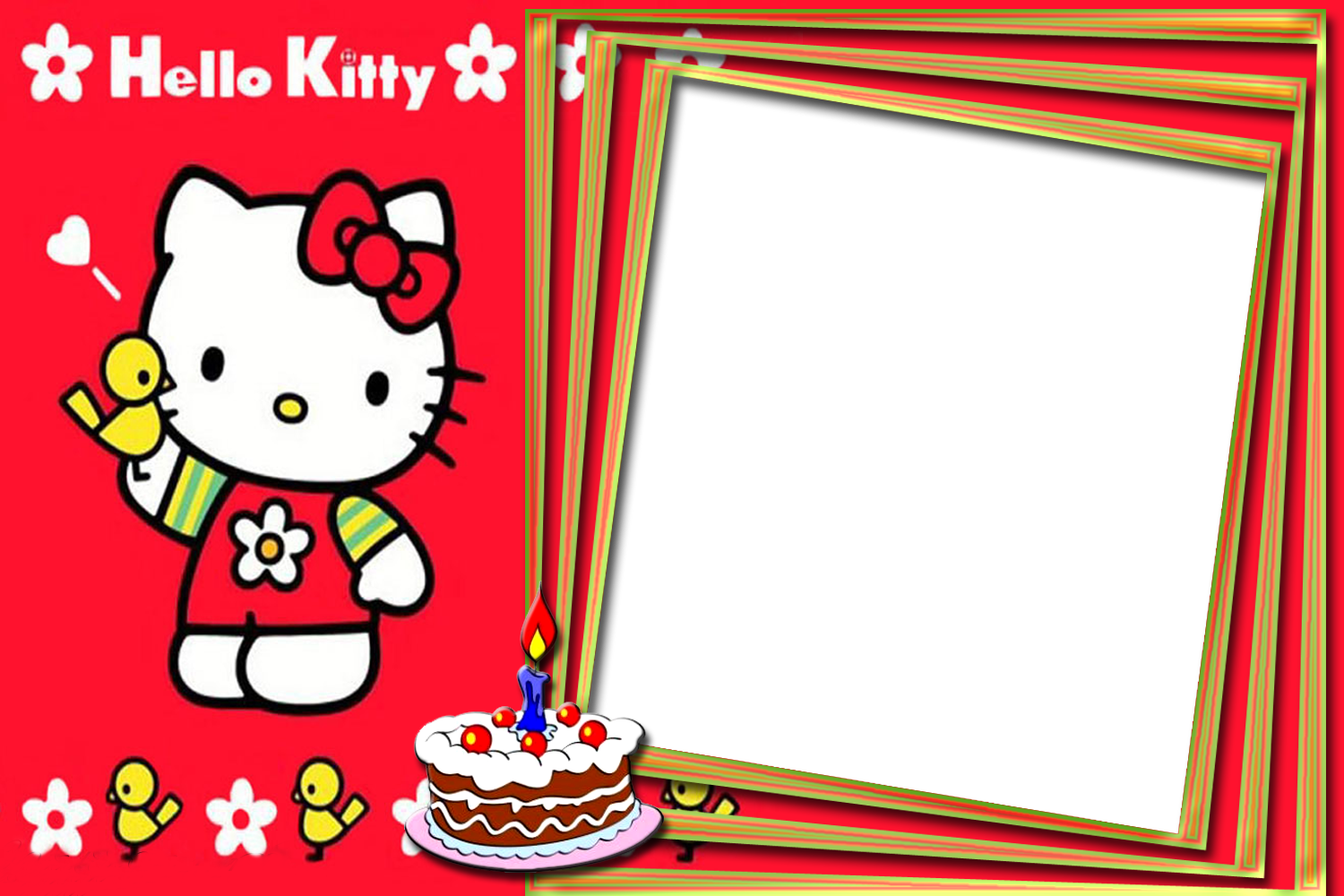 La Página de Inesita: Marcos Hello Kitty