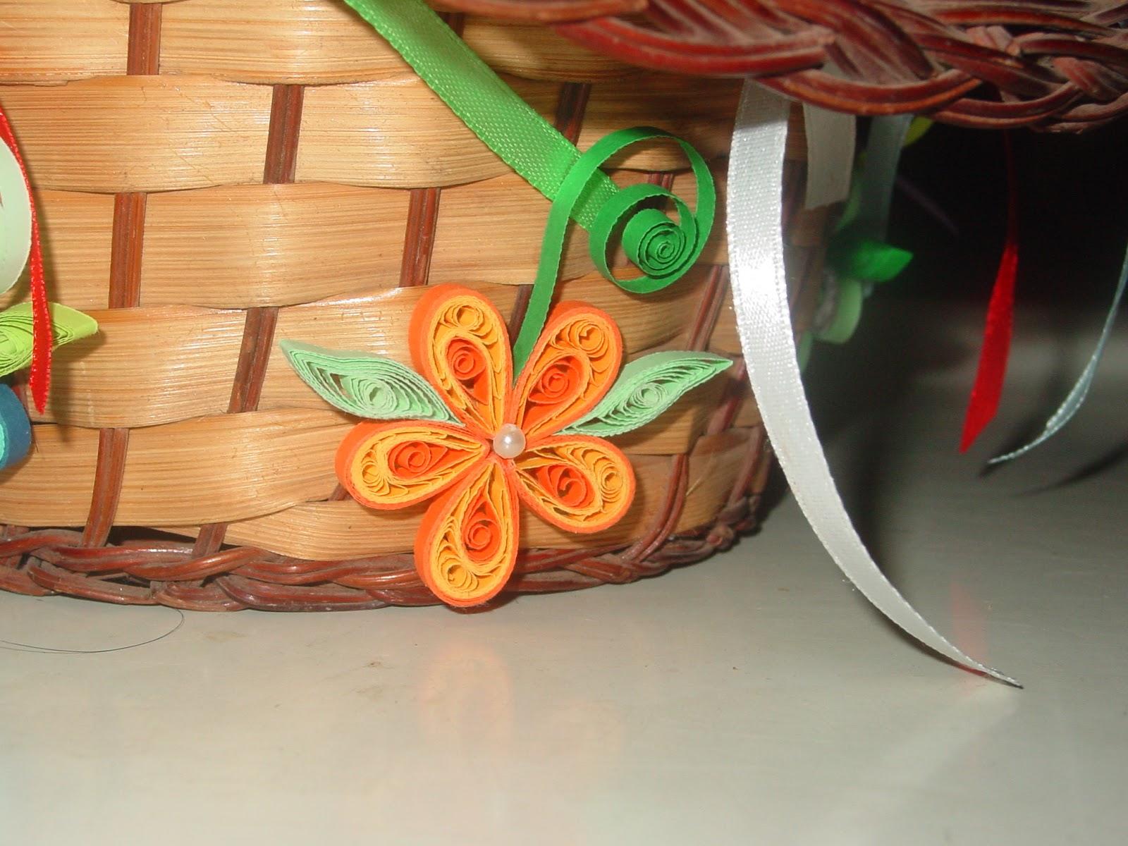 Faith's Quilling : Quilled Offering Basket