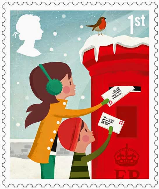 POSTCARDY: the postcard explorer: Winter Fun Stamps