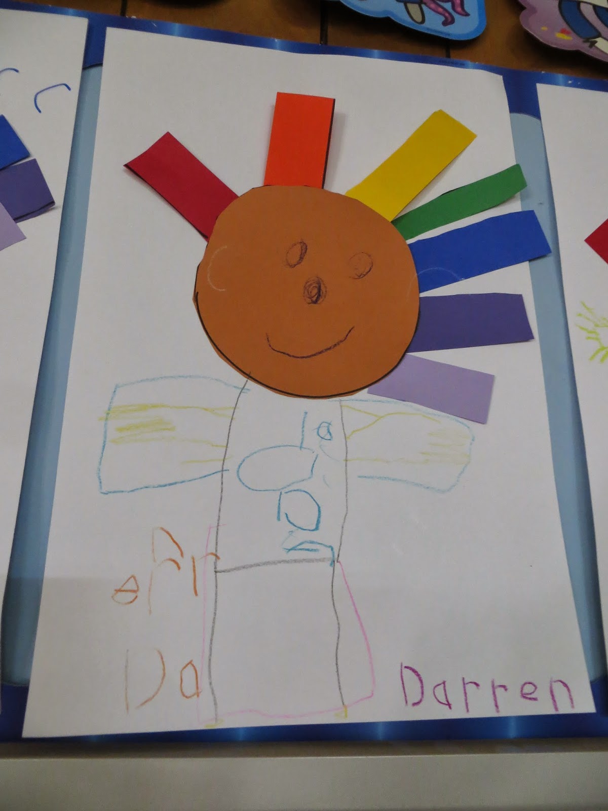 Preschool For Rookies: ART- ROY G BIV: Rainbow hair