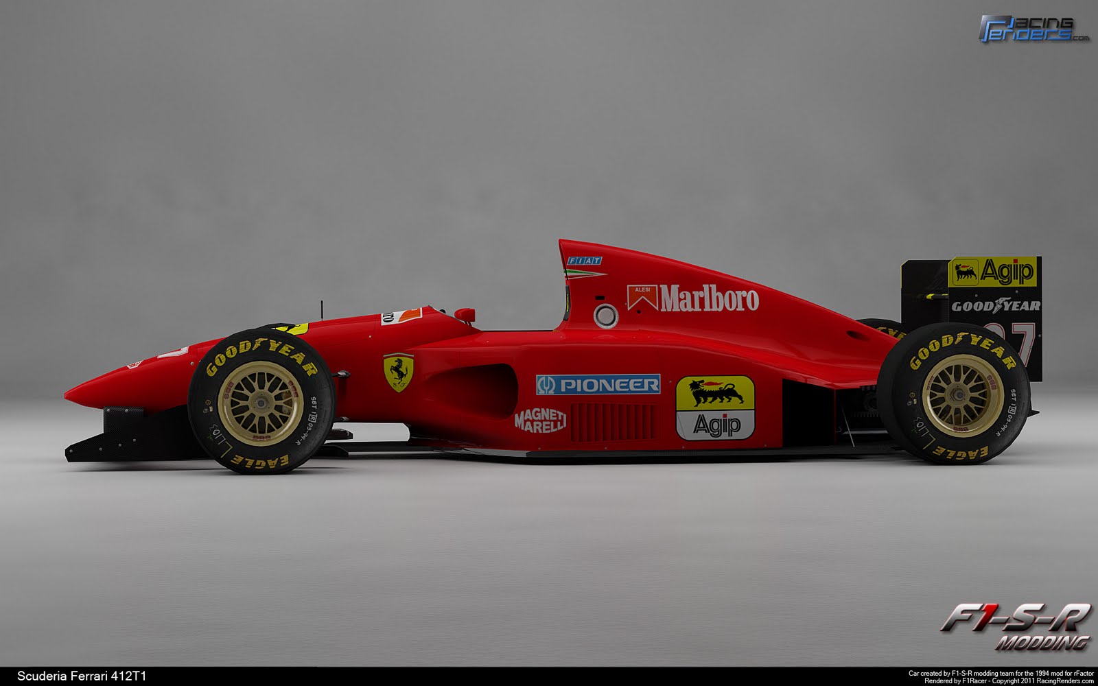 F1-S-R F1 1994: Ferrari 412T renderképek ~ rFactor hírek