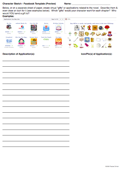 Facebook Profile Activity for Character or Historical Figure ...