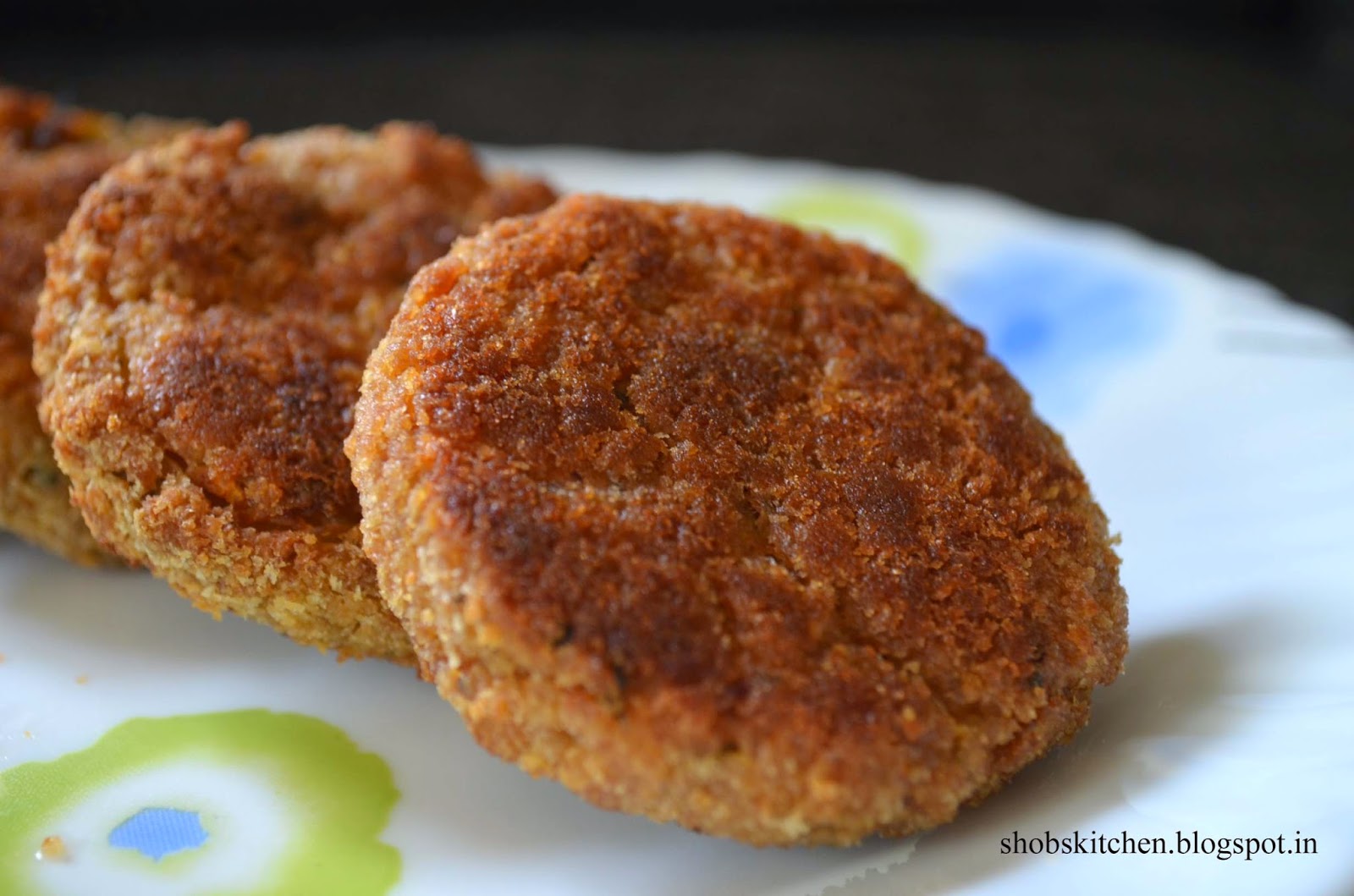 Baked Vegetable Cutlet - ShobsKitchen