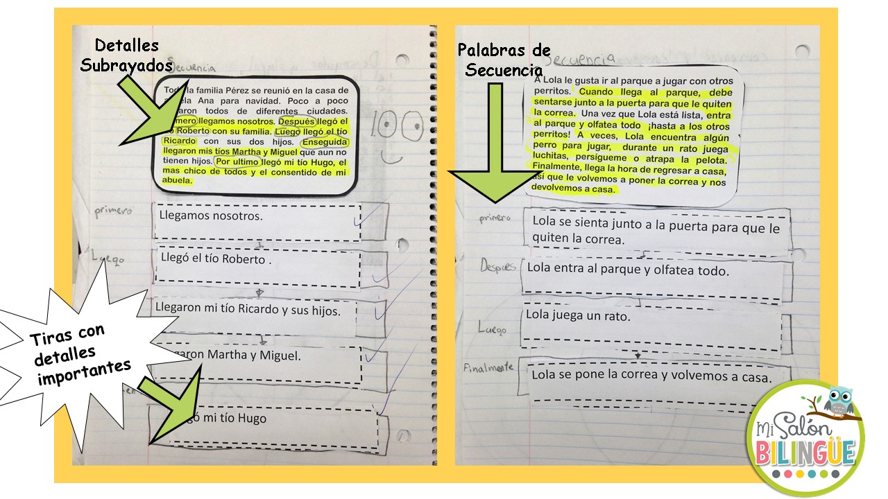 Mi Salón Bilingüe: 5 PASOS PARA ENSEÑAR SECUENCIA DE EVENTOS EFECTIVAMENTE