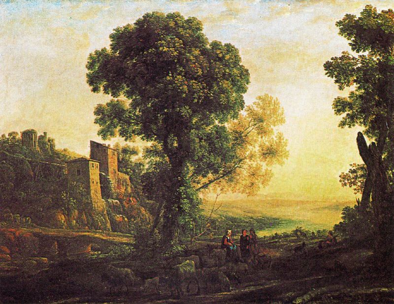 Claude Lorrain (Claudio de Lorena), obras, pinturas, cuadros