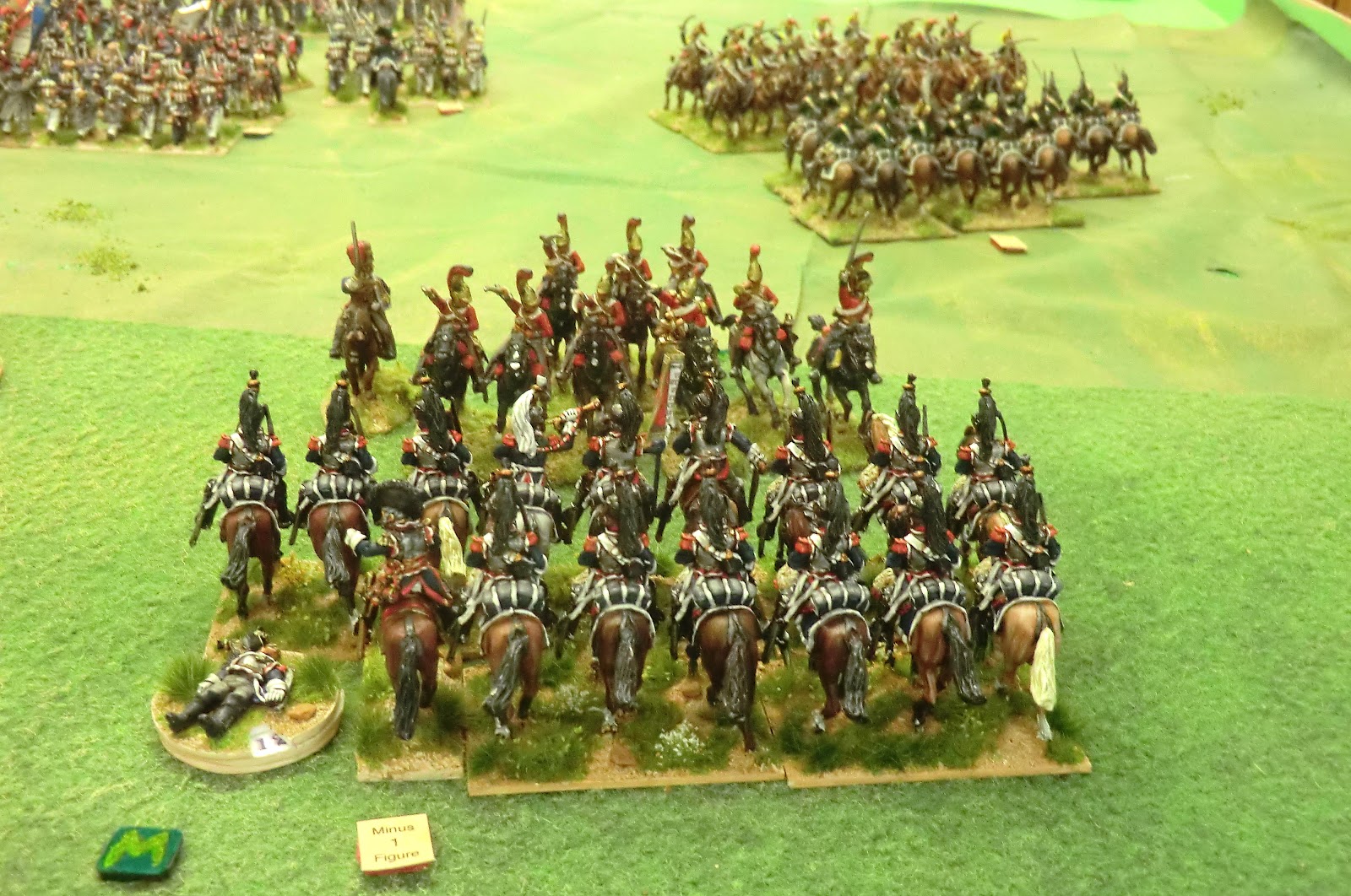Not just old school wargaming: Testing "Rank and File" rules for 1815