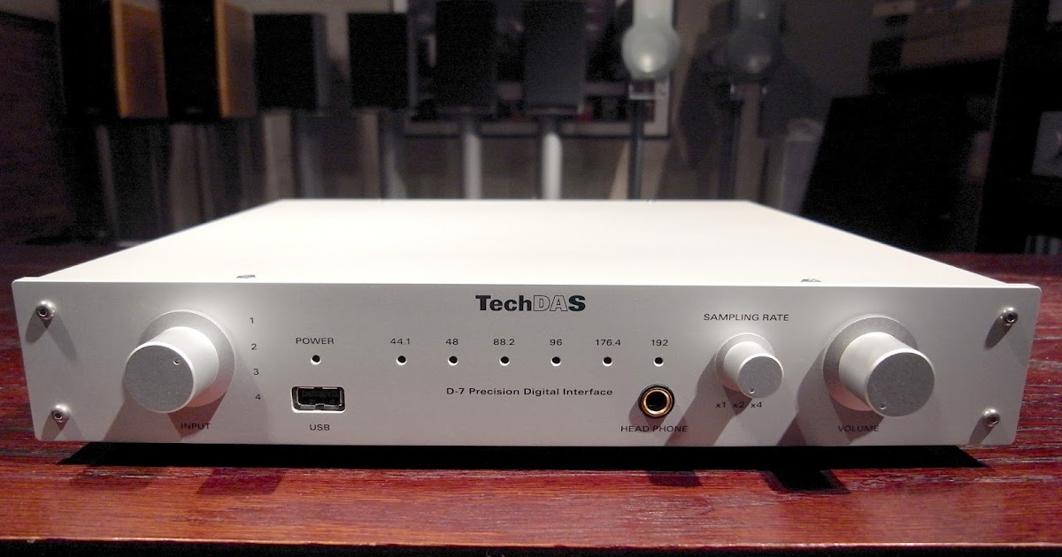 SIS AUDIO BLOG: 中古品情報 TECHDAS D-7i(DEMO)