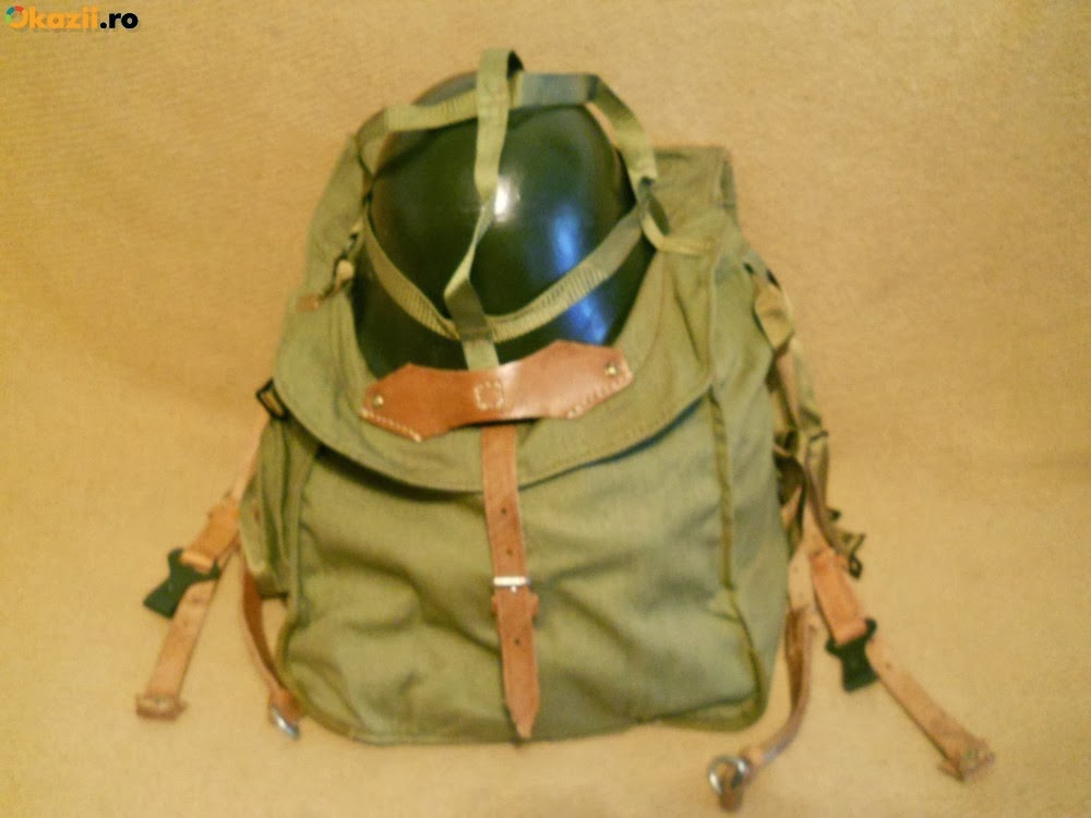 Webbingbabel: Romanian Army Backpack 1960s - 70s
