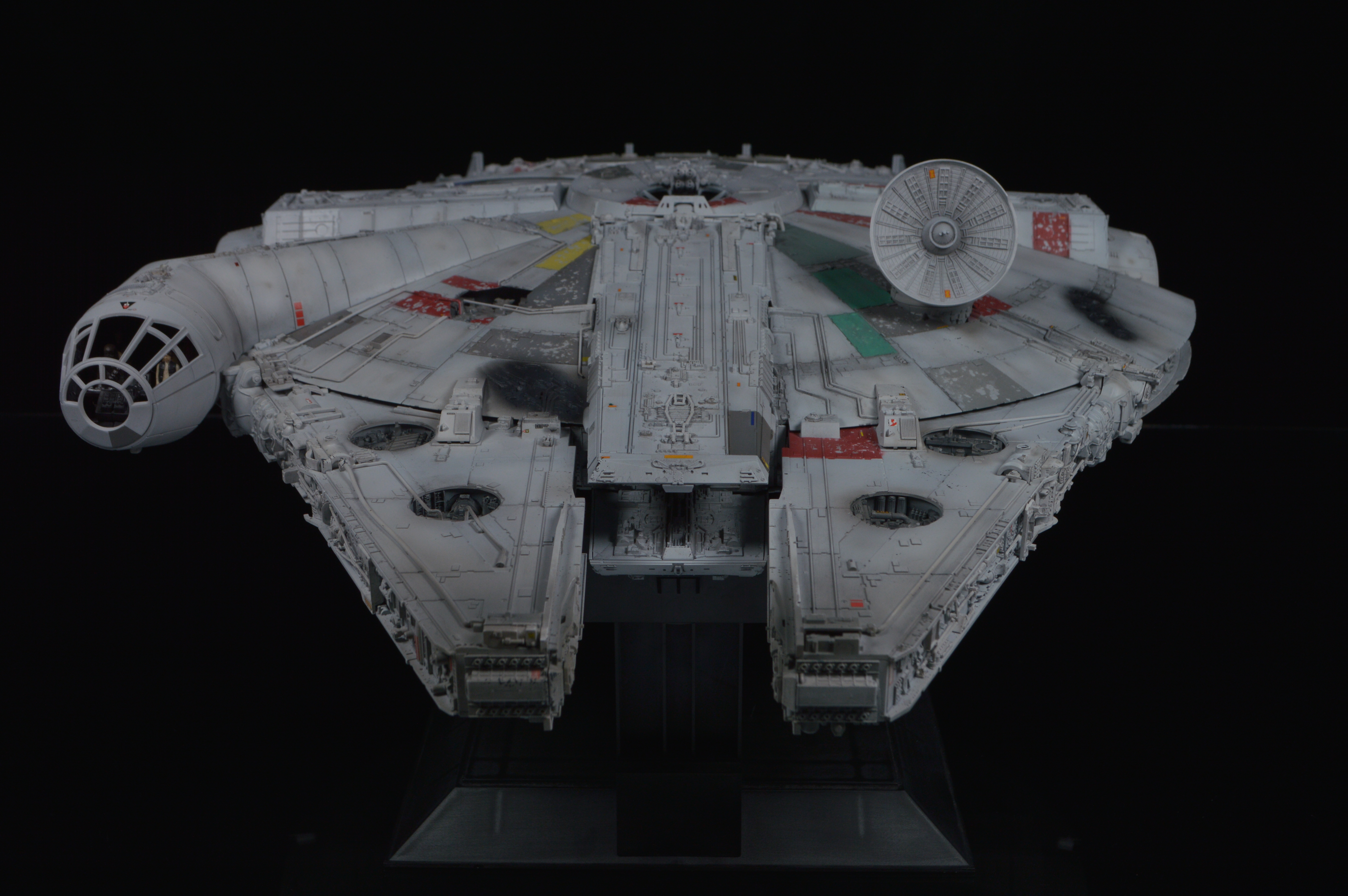 Painted and Complete Perfect Grade Millennium Falcon
