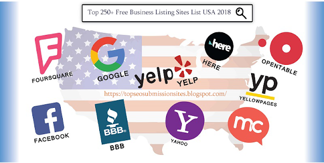 Best 250+ Free Business Listing Sites List USA 2019