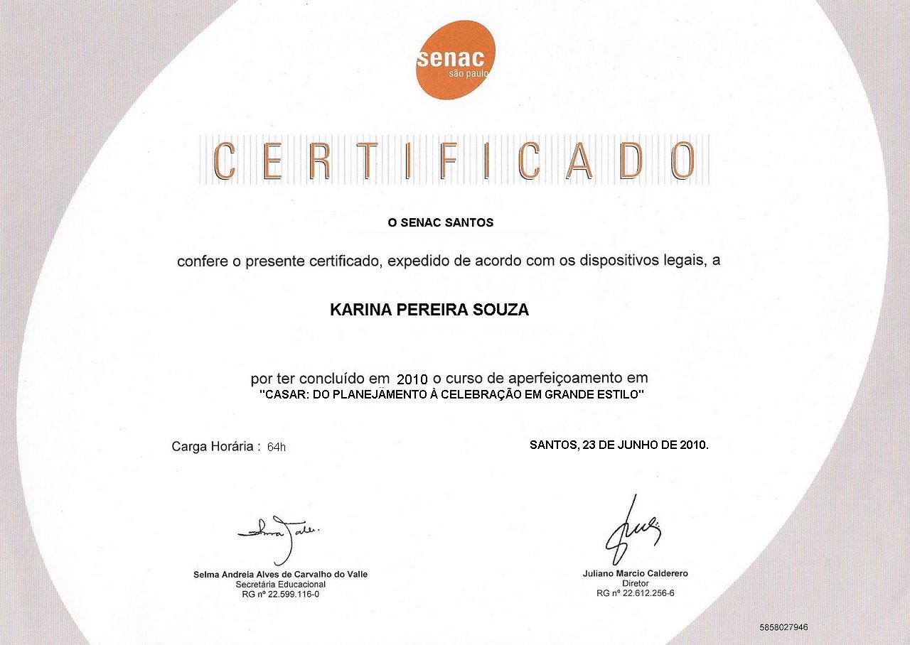 Karina Souza Assessoria e Cerimonial: Minha História...