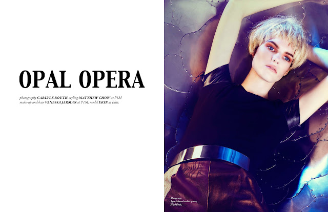 ELITE MODEL MANAGEMENT TORONTO : Erin Macdonald in “Opal Opera” by ...