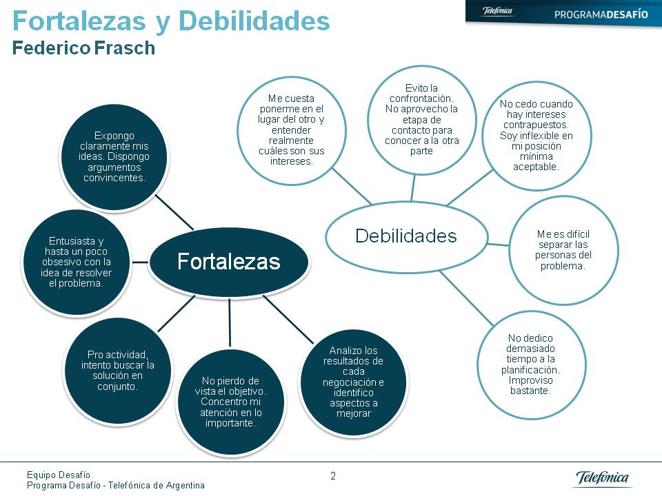 NEGOCIACION: NUESTRAS FORTALEZAS Y DEBILIDADES COMO NEGOCIADORES