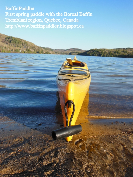 First spring paddle with the Boreal Baffin 2013