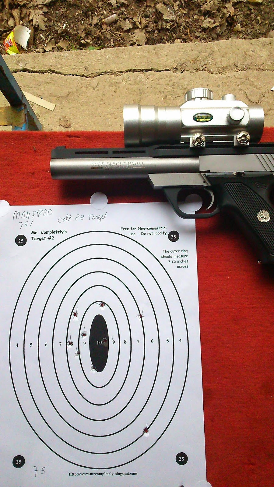 Armes et tir passion.: March 2014 e-Postal Match - "A Little Warped!"