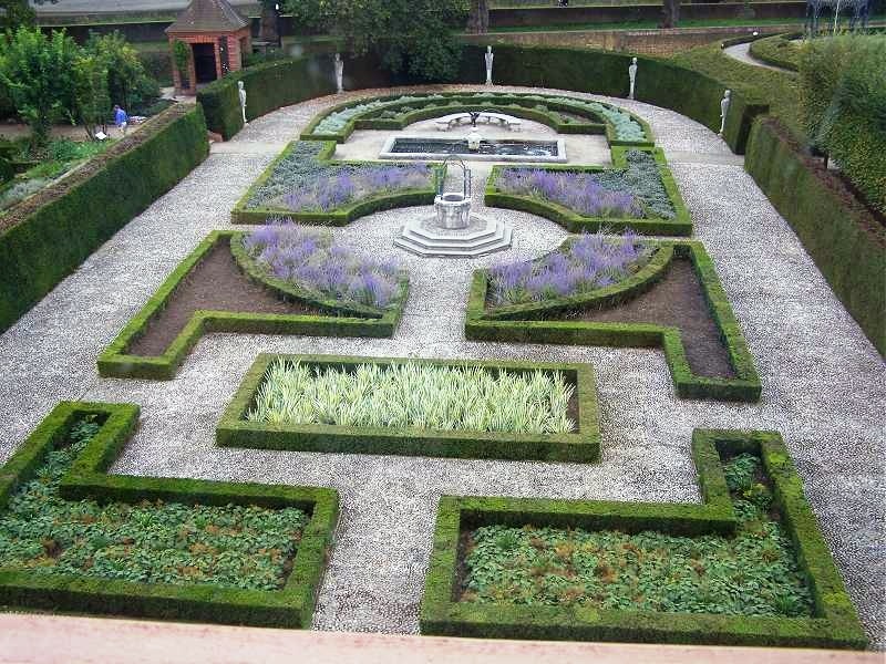 ARTE Y JARDINERÍA : Jardín Formal. La geometría en el diseño de jadines