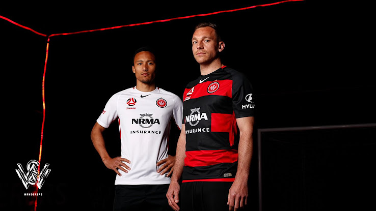Nike Western Sydney Wanderers 17-18 Home & Away Kits Released - Footy ...