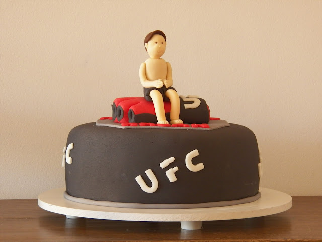 Drucka Machado - Bolos Artísticos: BOLO UFC