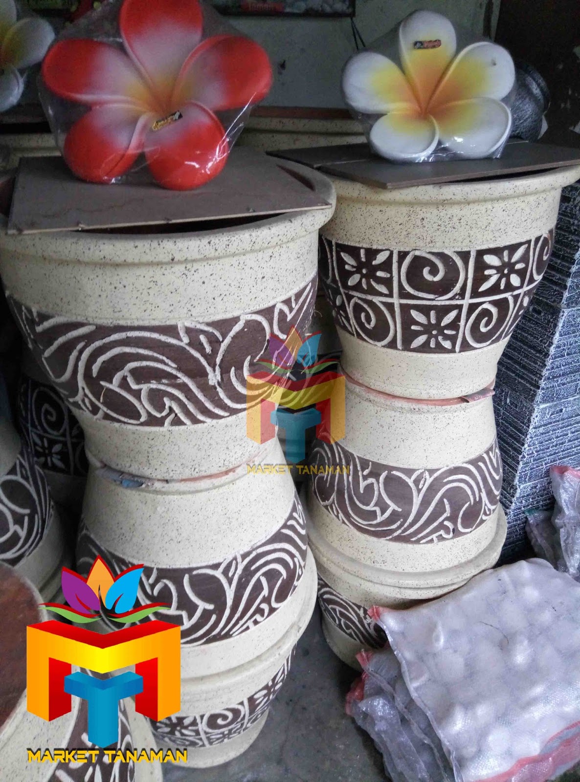 JUAL POT TANAMAN HIAS HARGA MURAH | MARKET TANAMAN
