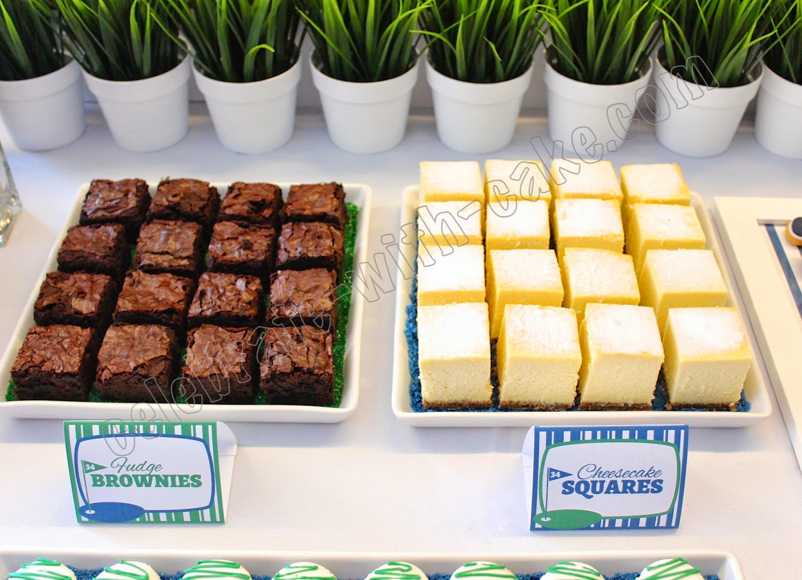 Golf Themed Dessert Table (click post to view more pictures)
