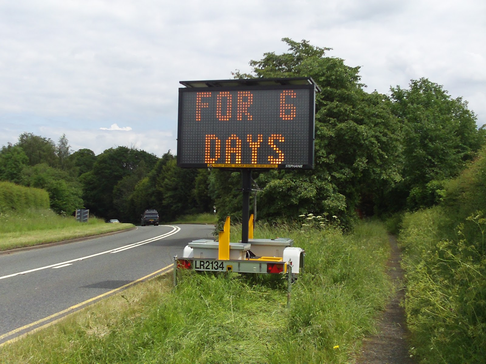 Ringway Update: Variable Message Signs at Holt Fleet