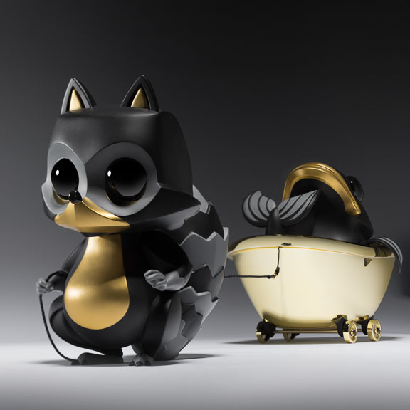 Permanent Guest by Coarse Toys ~ Tenacious.Ninja - Art Toy Blog