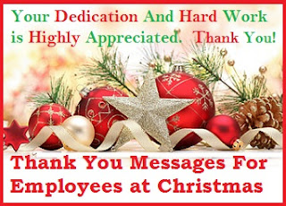 Holiday Wishes For Employees
