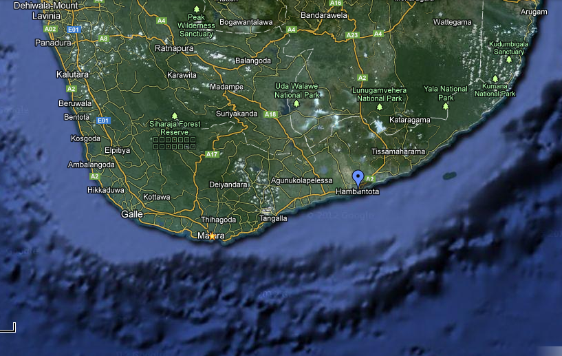 Lanka Airport And Aviation Blog: Where Is Mattala Airport (Hambantota ...