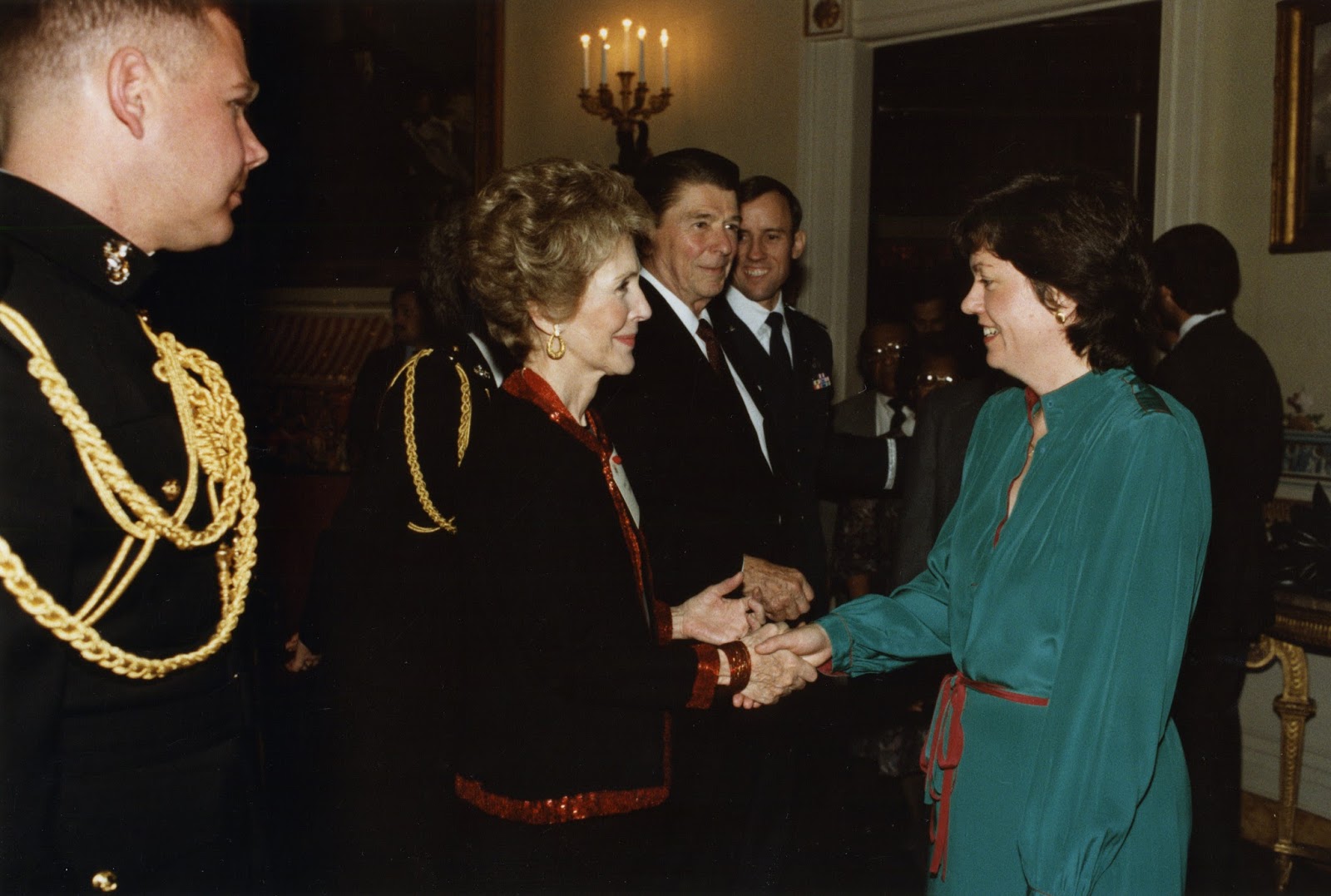 Helgeson's Hikes: White House Military Social Aide: Receiving Line Duty