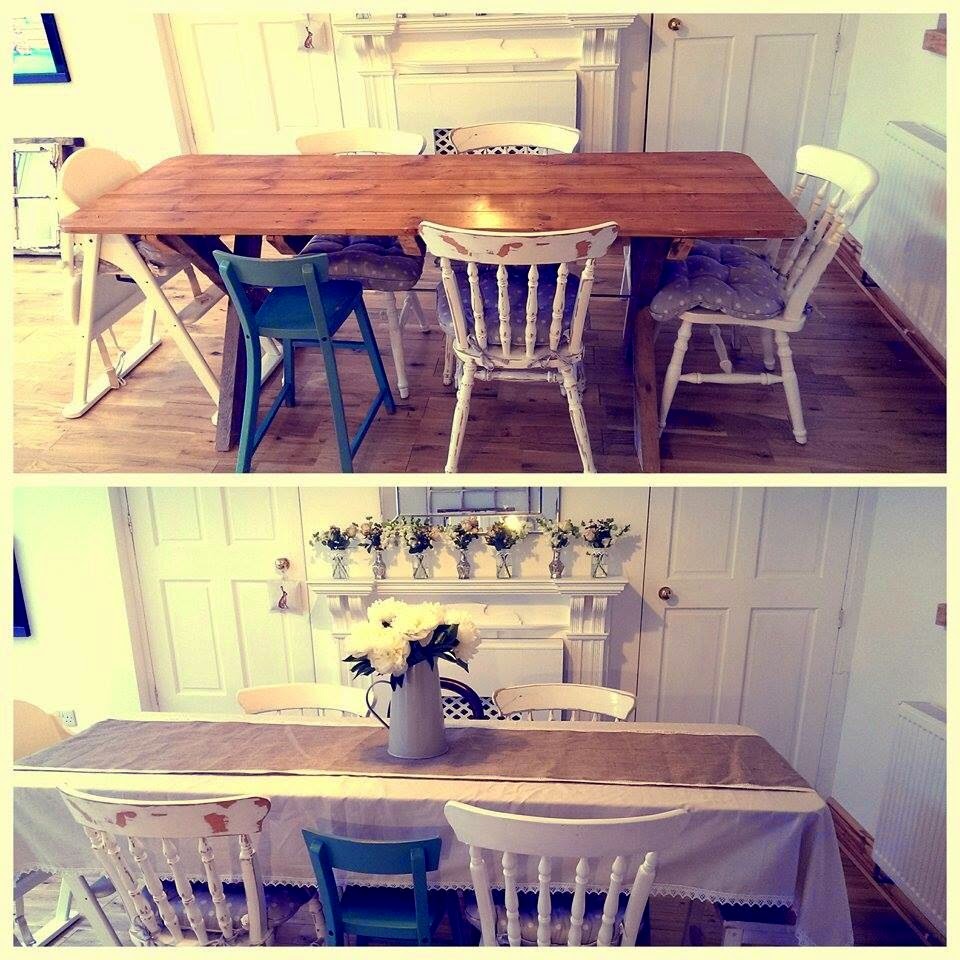 New Table Clothes! | Brick Dust & Glitter