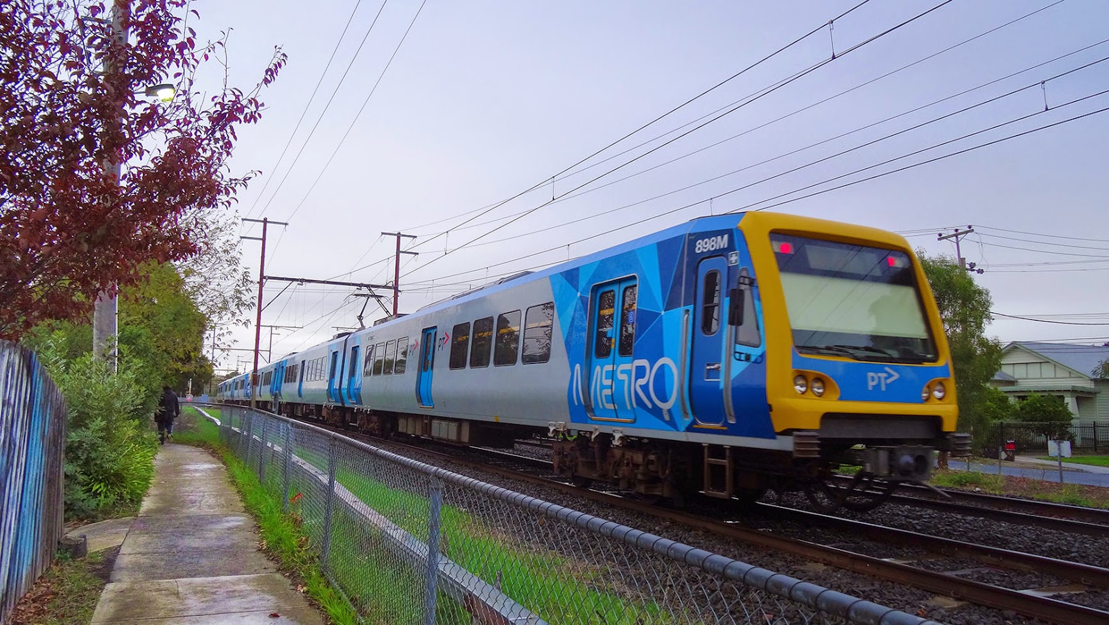 MAP: TRAINS IN MELBOURNE