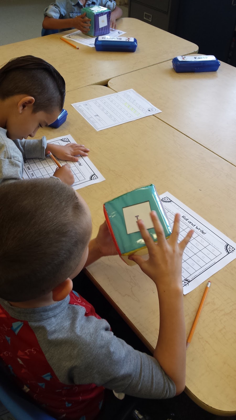 Colors and Kindergarten: Centers this Week