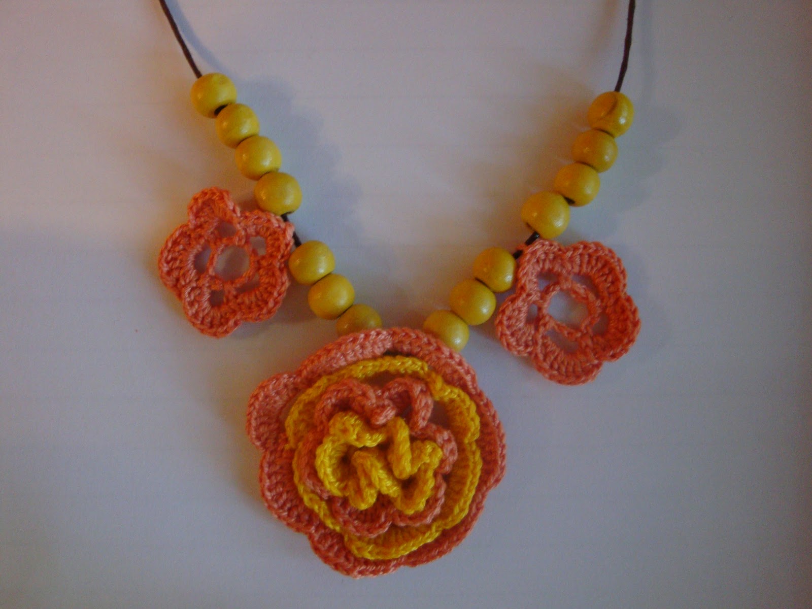 Crochet Space : Coliere crosetate