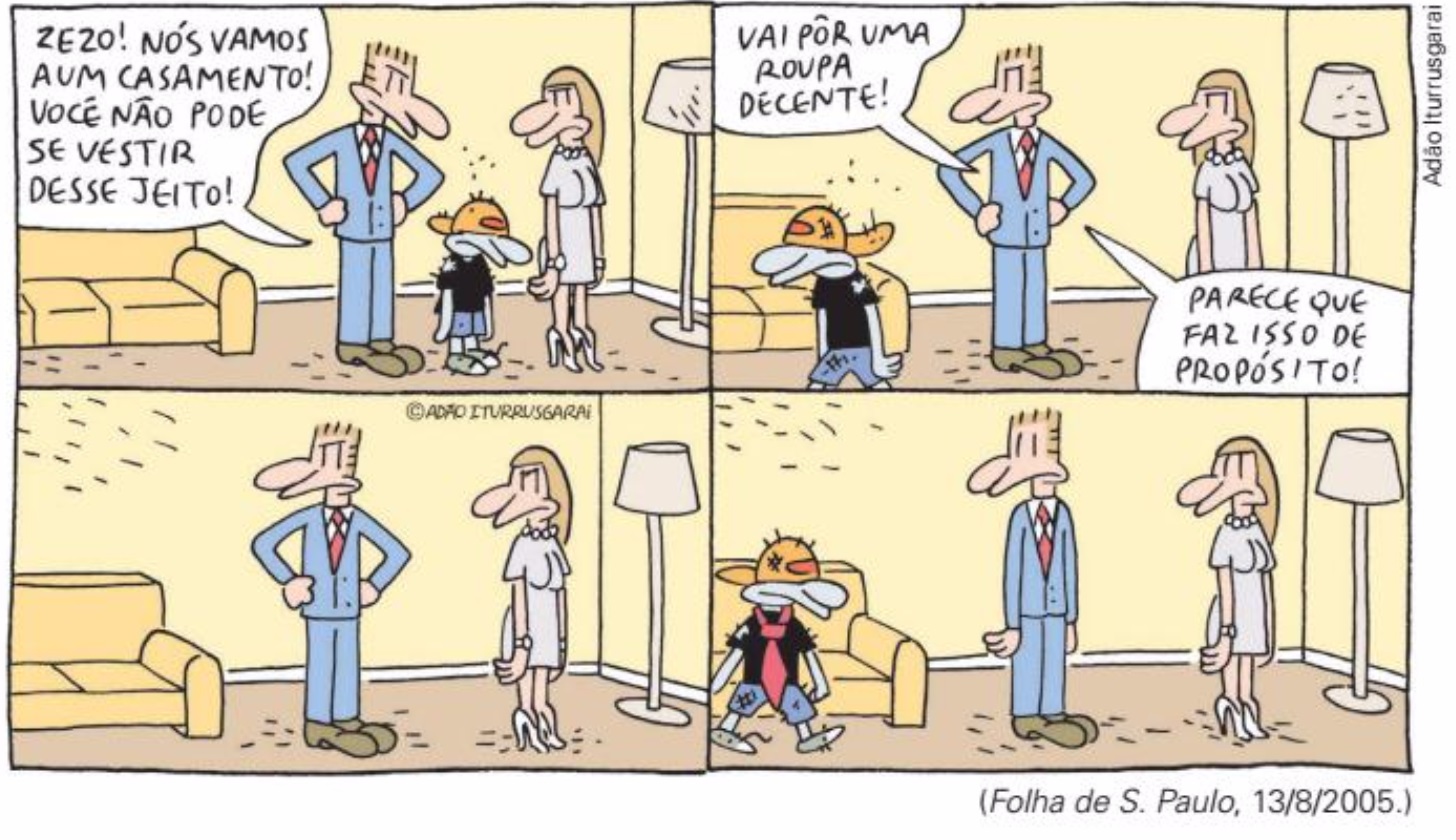 Tirinha Com Linguagem Formal - EDUCA