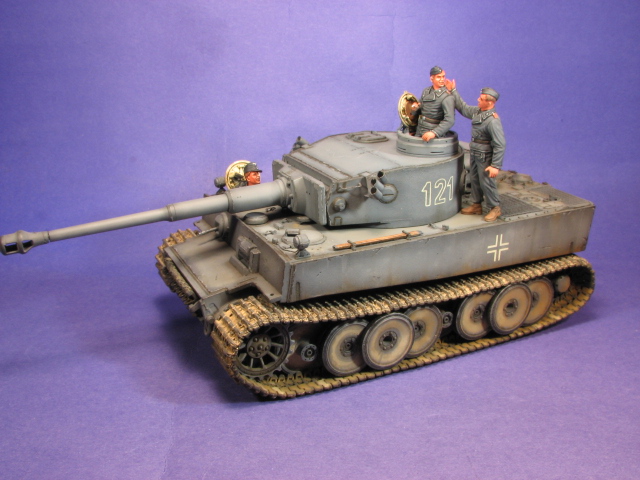 Panzer Modelling by Brucca NYC: Initial Tiger I Dragon 1/35 Built in 2008