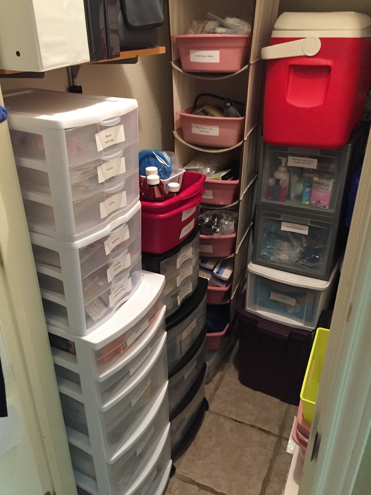 Rowan's Story: Medicine cabinet? No medical closet!