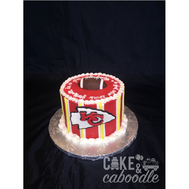 Chiefs Football Cake | Cake and Caboodle