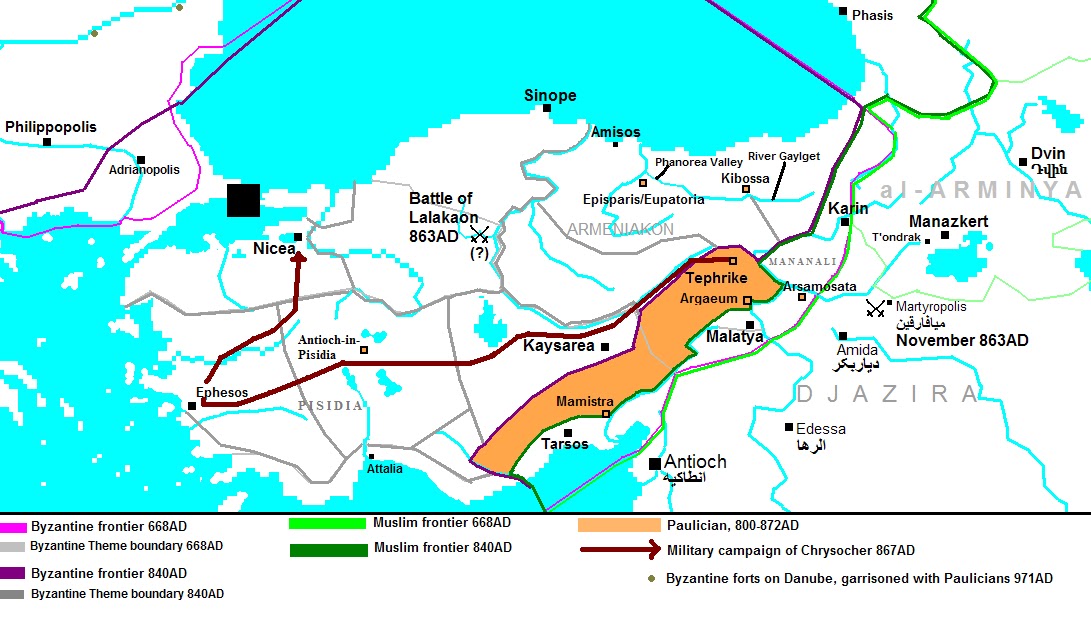 Understanding our past: The Paulicians: A timeline & map