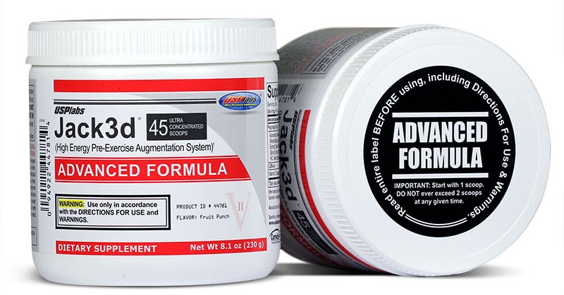 New Jack3d Advanced DMAA Free Formula - Jack3d