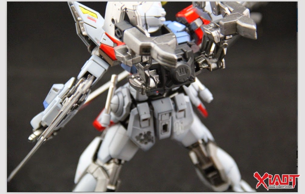 MG 1/100 Build Strike Gundam + Universe Booster + Homemade Backpack ...