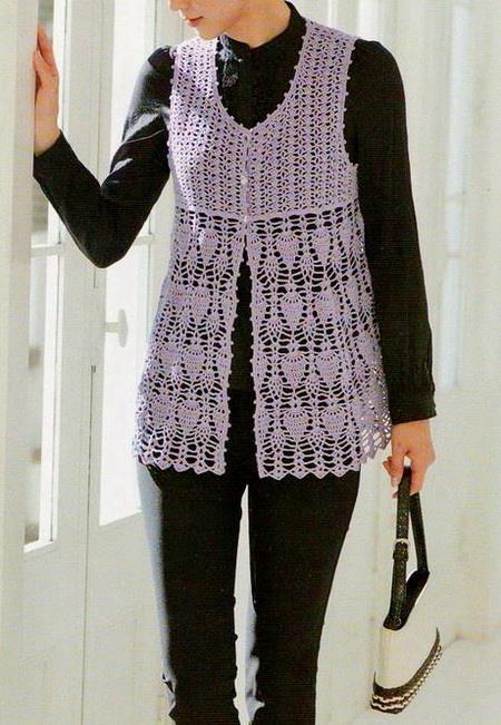 Crochet Vest Pattern For Women