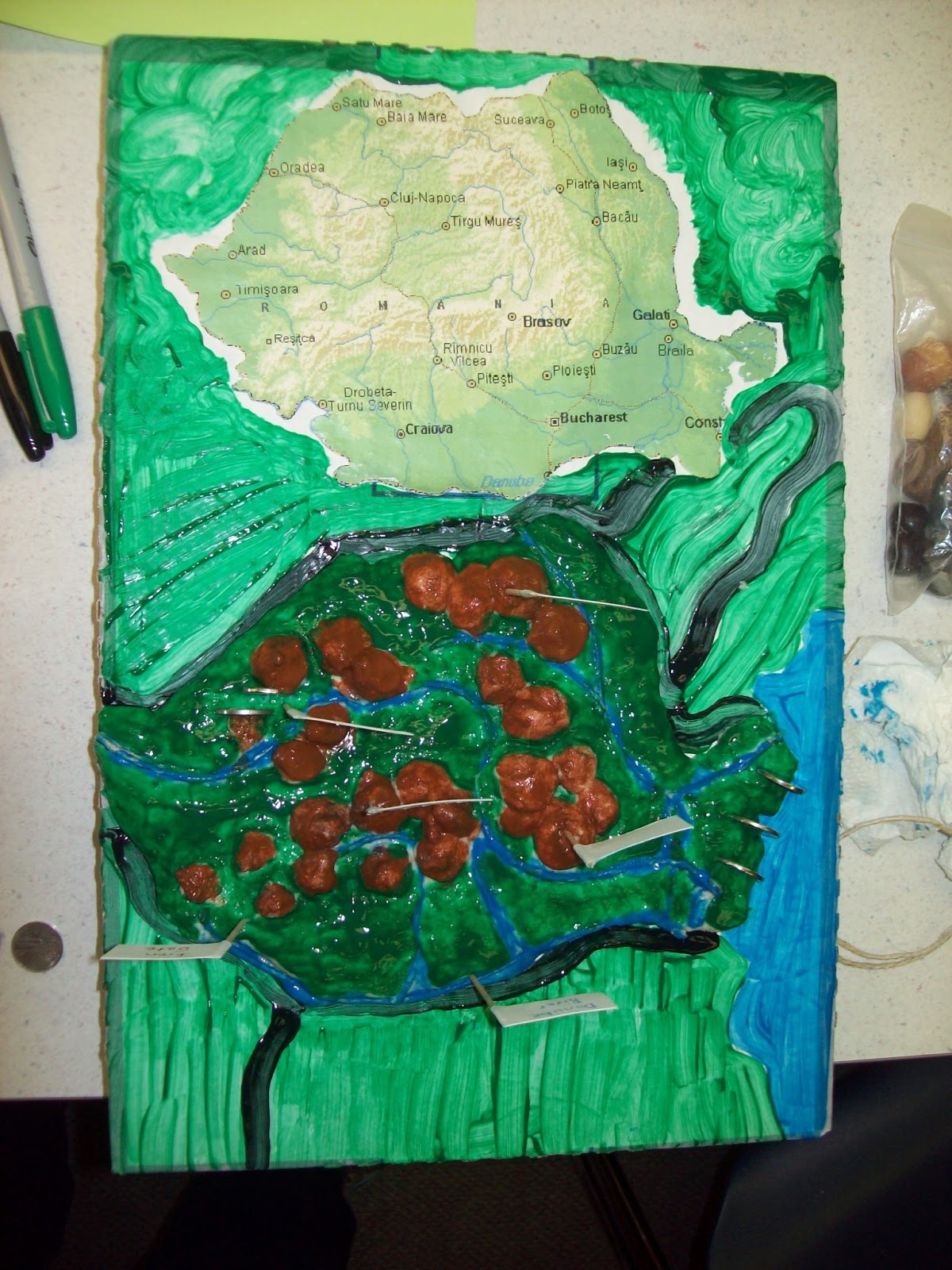 Making Art and Discovering History: Salt Dough Maps