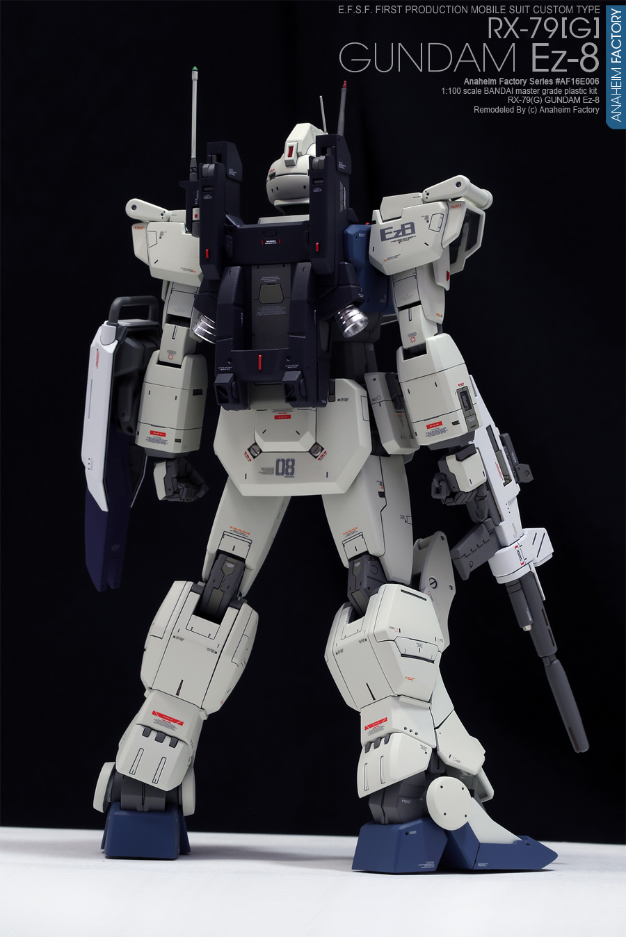 GUNDAM GUY: MG 1/100 RX-79[G] Gundam Ez-8 - Customized Build