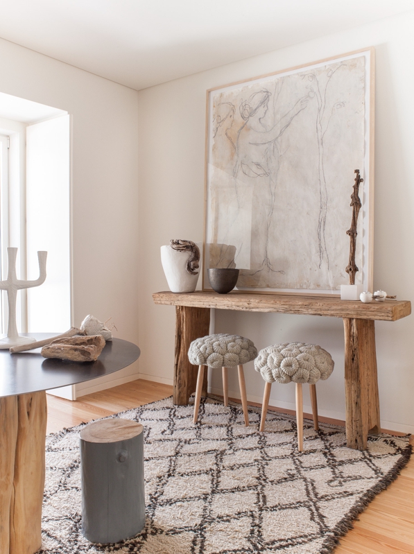 UN DUPLEX DE TONOS NATURALES [] APARTMENT OF NATURAL TONES