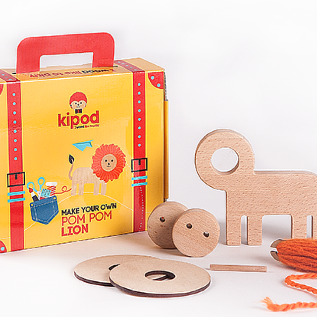 Ta.Ta. Unconventional Design For Kids: KIPOD : "POM POM ANIMALS"