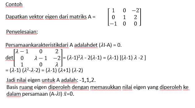 Matriks dan Ruang Vektor : Nilai Eigen dan Vektor Eigen, Diagonalisasi ...